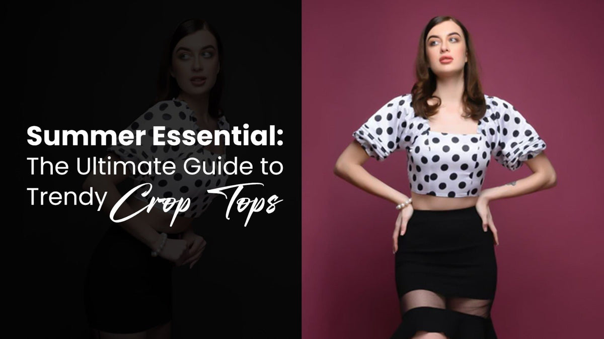Summer Essential: The Ultimate Guide To Trendy Crop Tops – Meeami Fashion