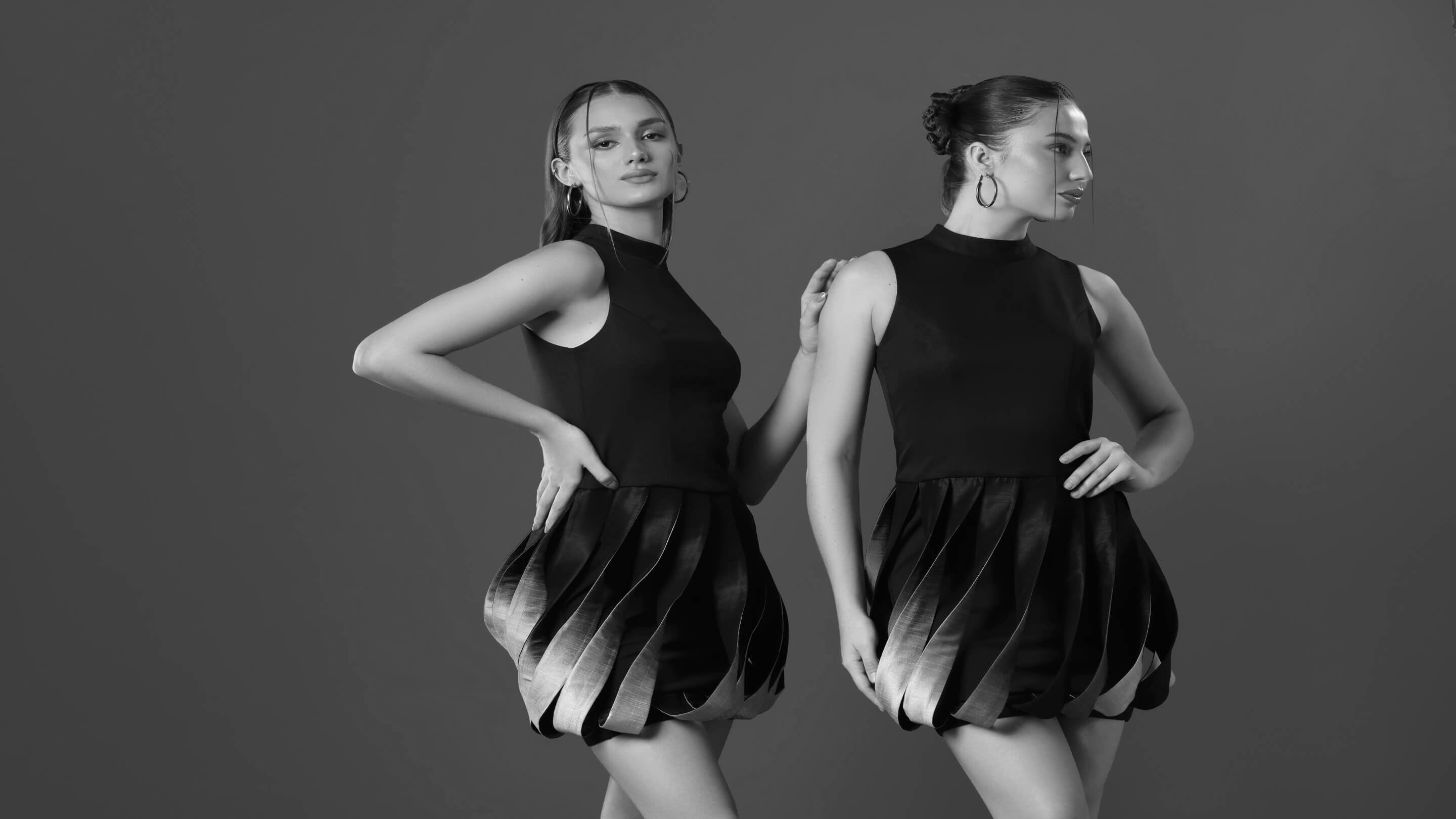 Black Cowl Dress – Meeami Fashion