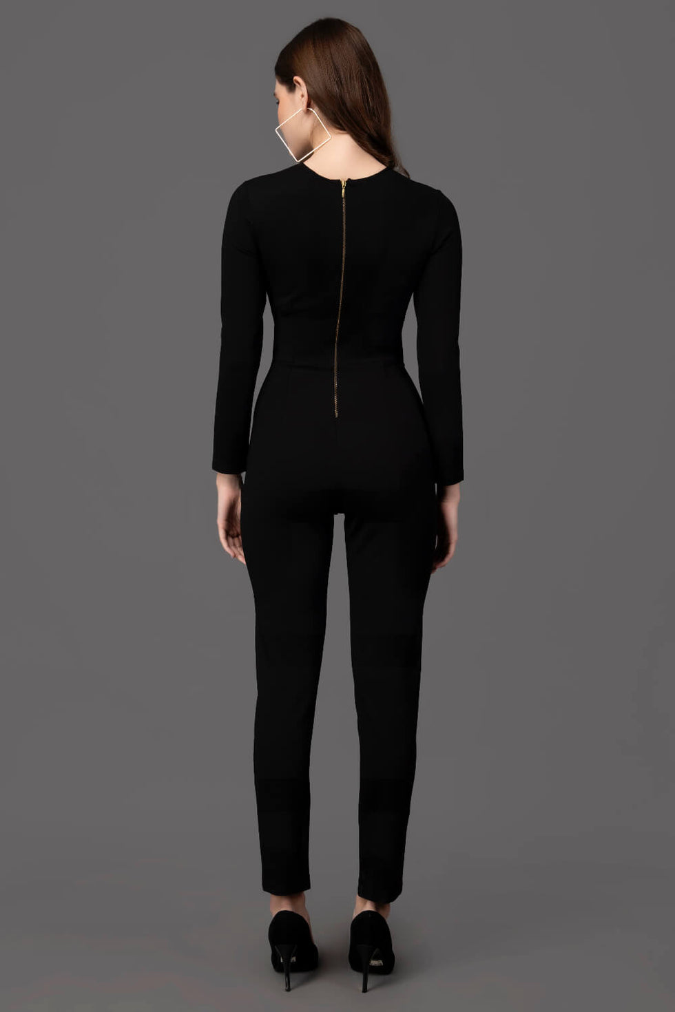 Alihandra Mesh Jumpsuit - Stylish Bodycon Romper – Meeami Fashion