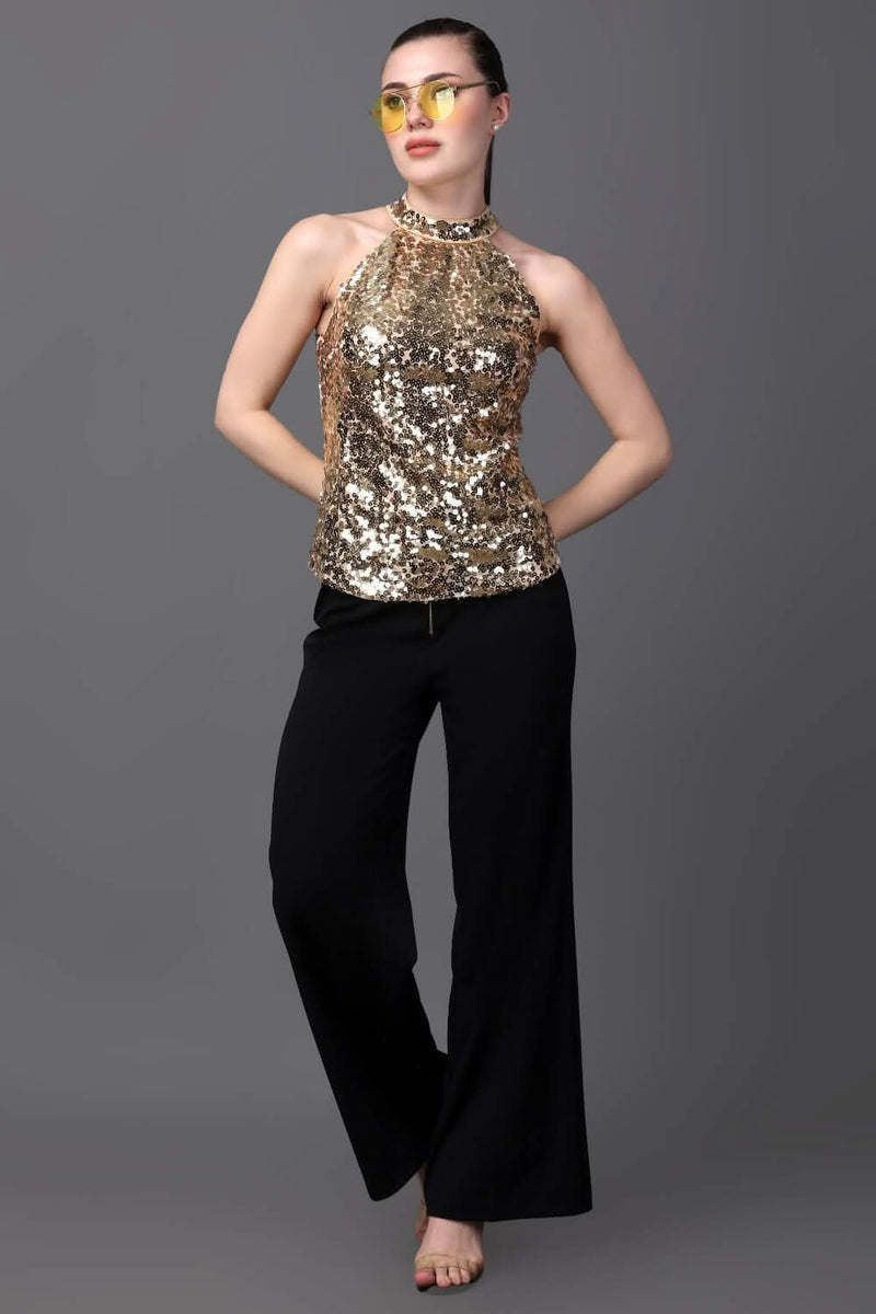 Golden Girl Coord Set - Fashion Statement – Meeami Fashion
